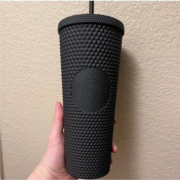 Starbucks | Kitchen | Starbucks Black Studded Textured Tumbler | Poshmark